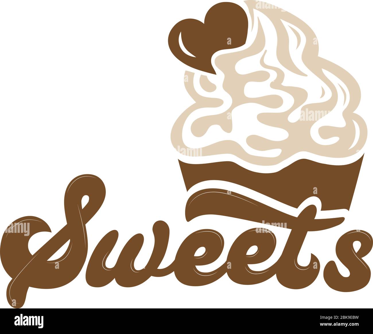 sweets cupcake, vector Stock Vector Image & Art - Alamy