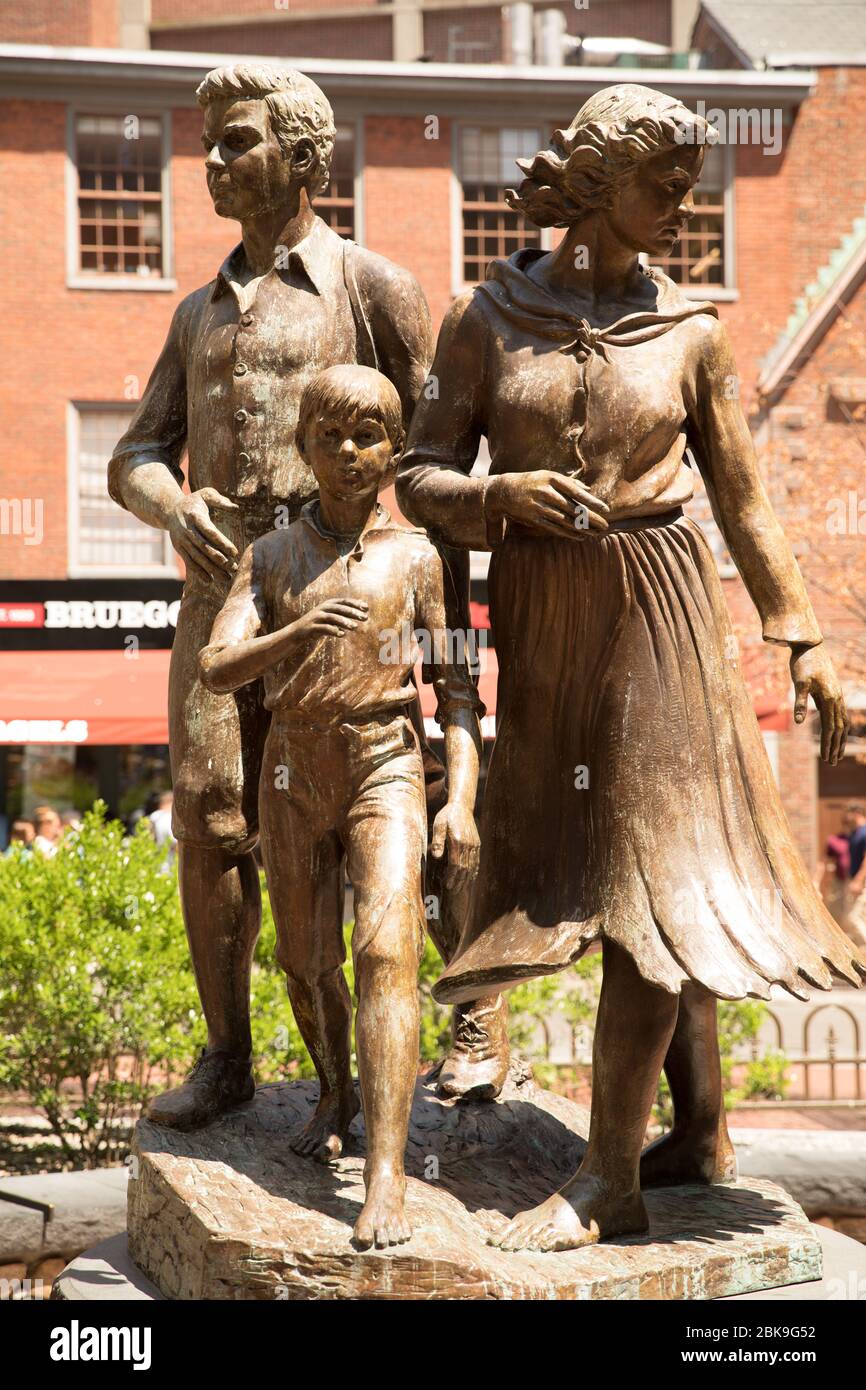 Irish famine memorial hi-res stock photography and images - Alamy