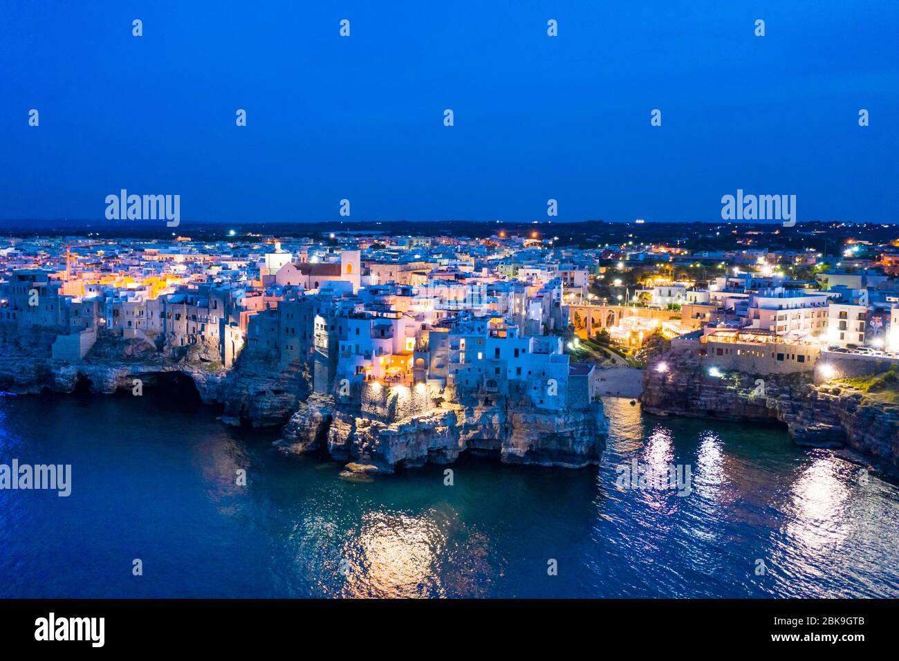 Polignano a mare aerial hi-res stock photography and images - Alamy
