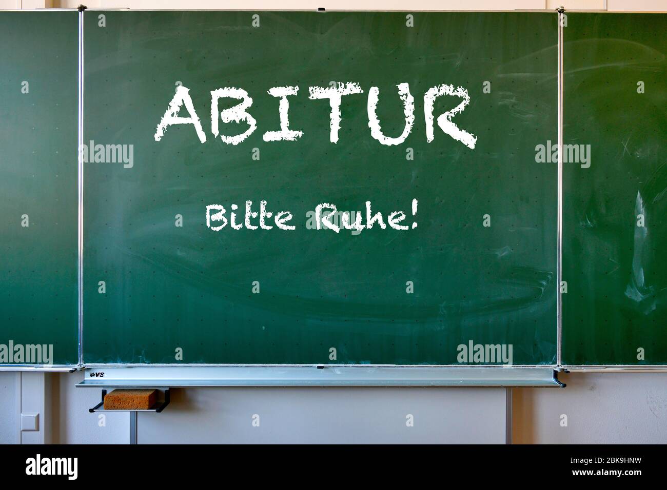 Blackboard with inscription abitur hi-res stock photography and images ...