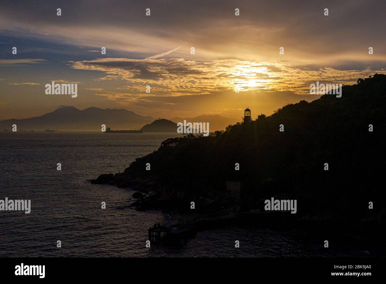 Aerial view lighthouse hi-res stock photography and images - Alamy