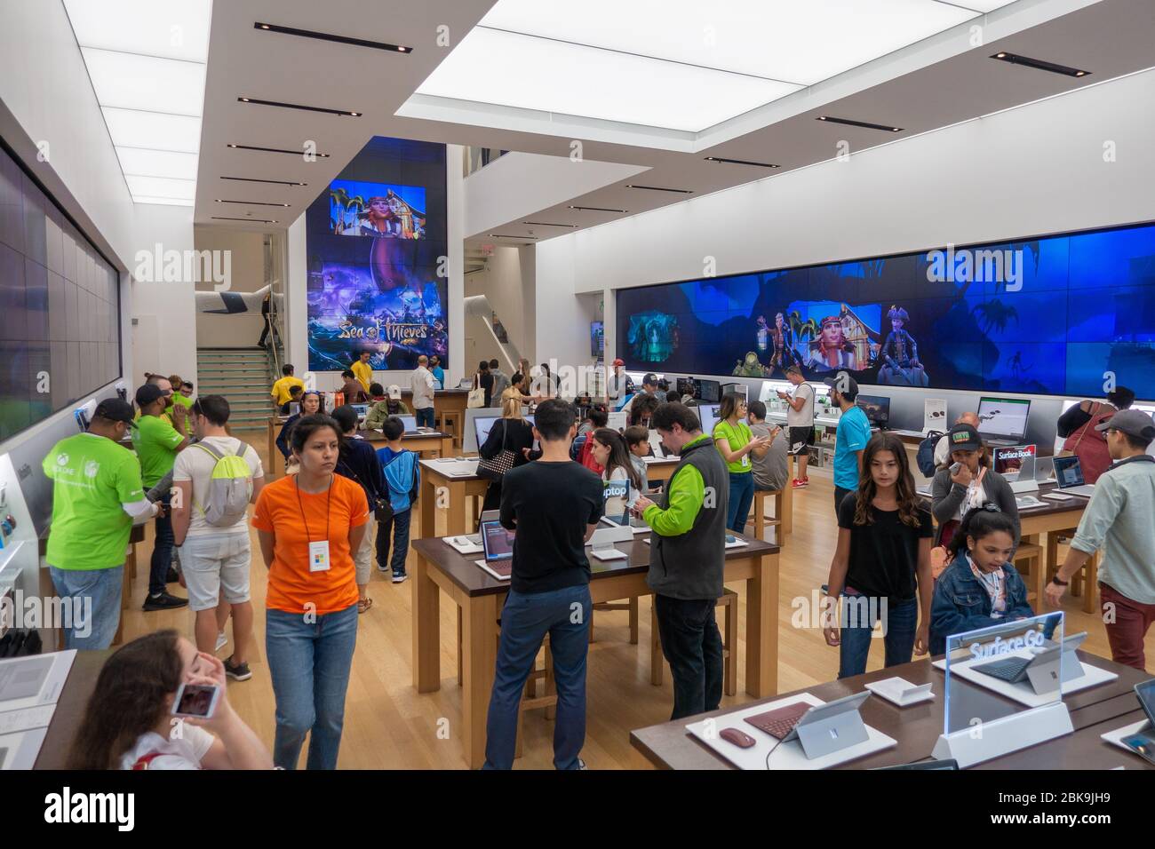 Microsoft Store Interior