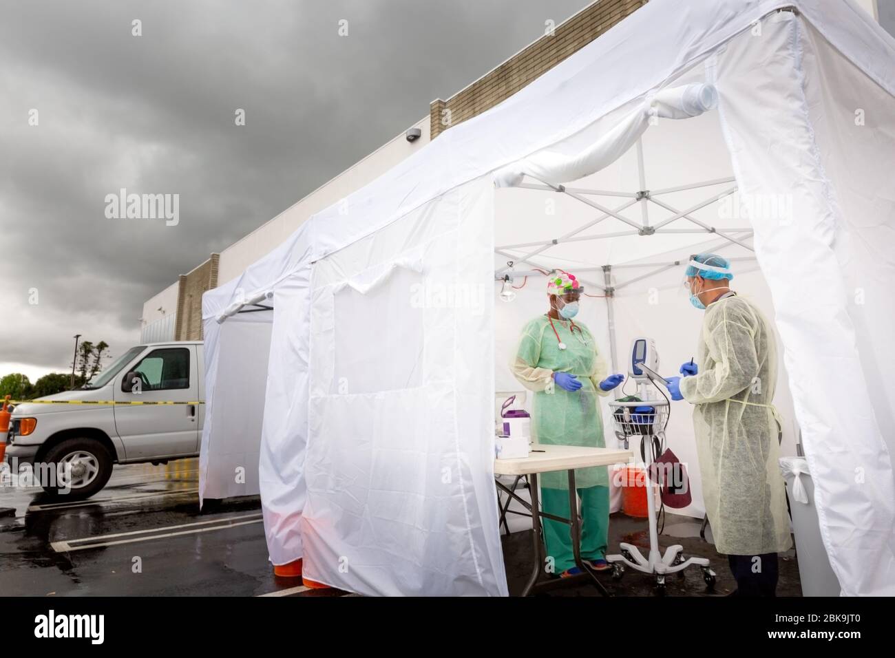 Healthcare providers test for CoVid19 and discuss antidote and testing ...