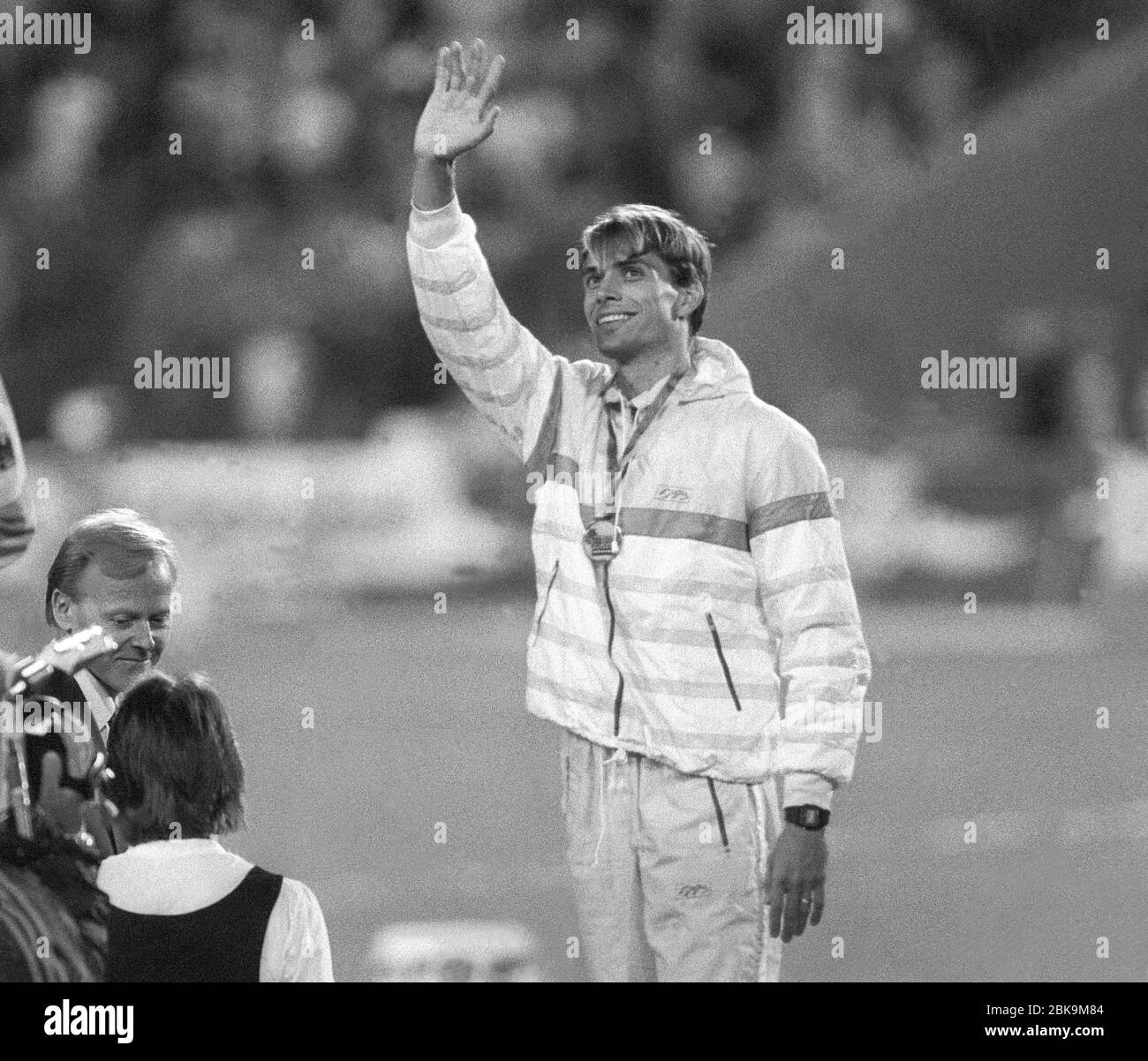 SVEN NYLANDER Swedish track and field athlete running 400 m hurdles and ...
