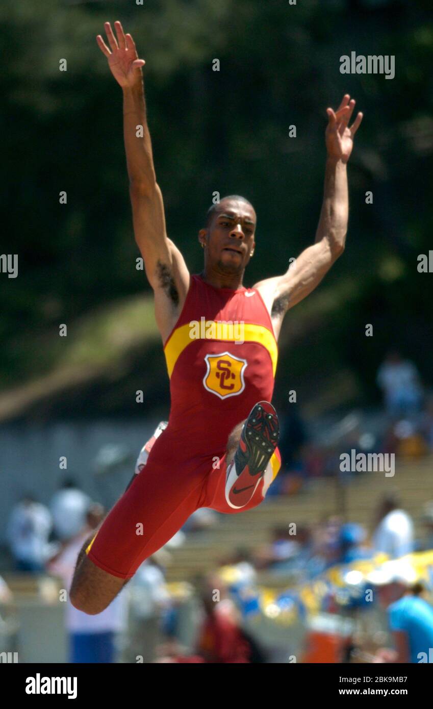 Andre Serrette of the University of Southern California was second in ...