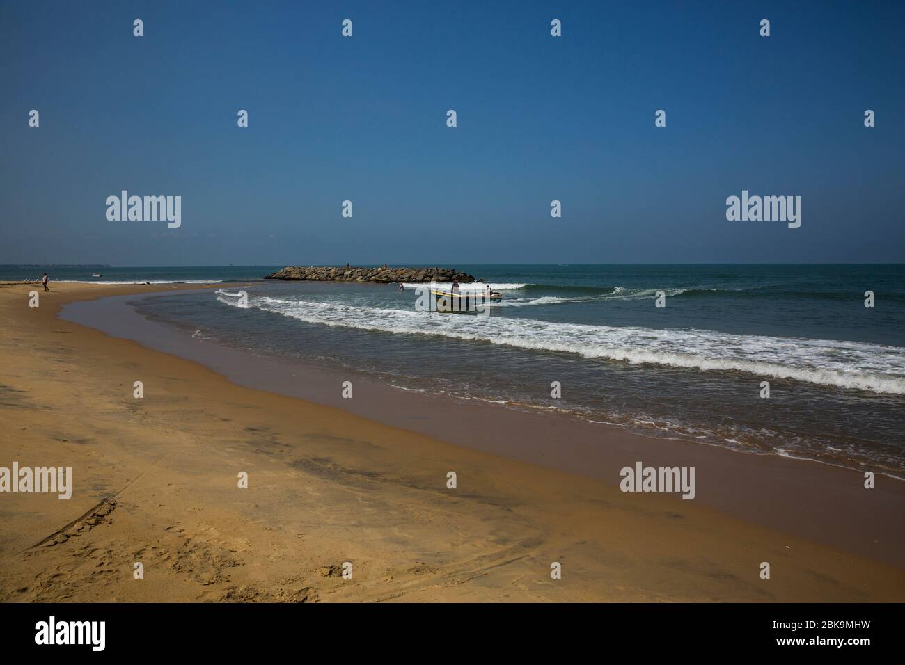 Sea beach at Negombo, Sri Lanka Stock Photo - Alamy