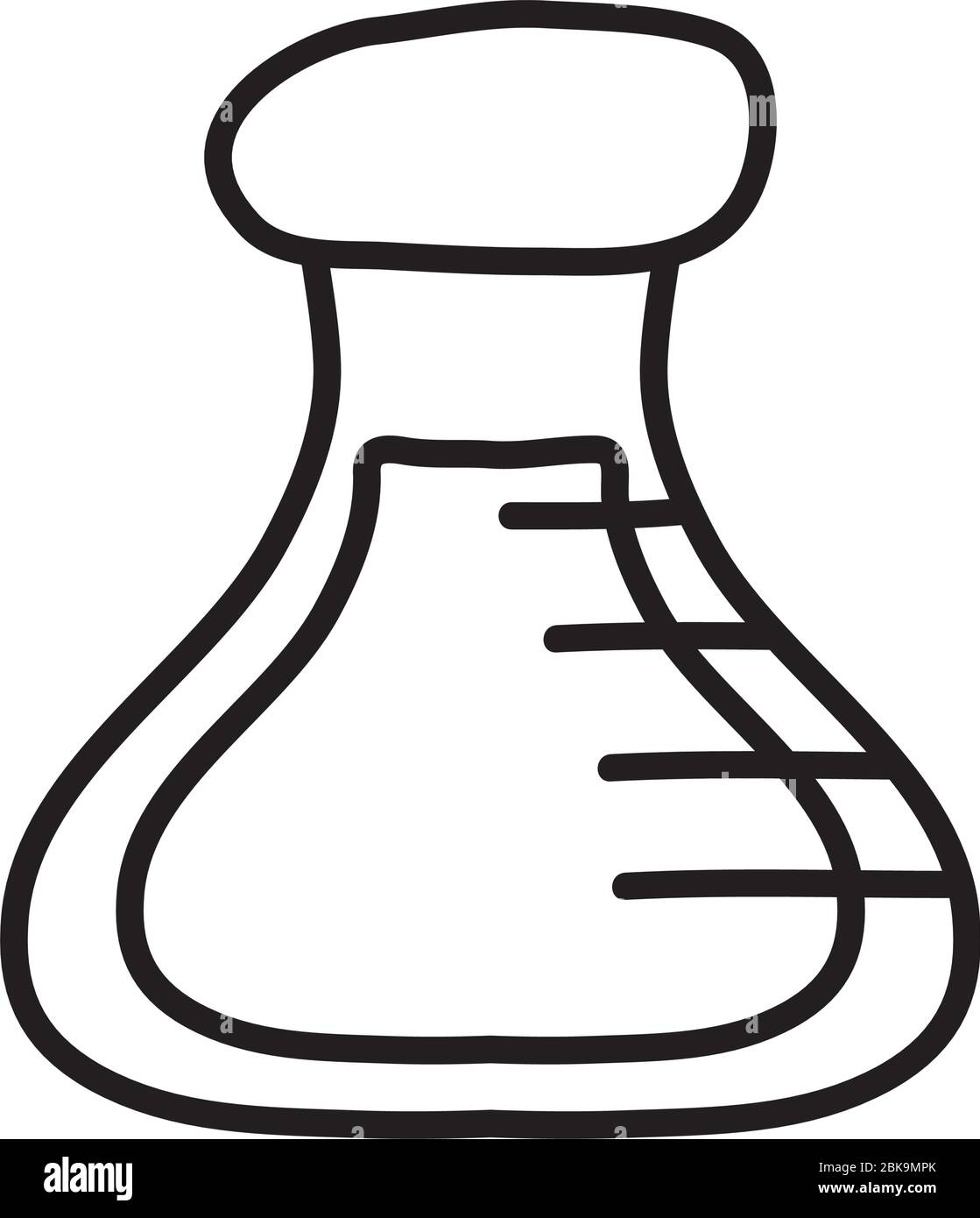 Erlenmeyer flask Black and White Stock Photos & Images - Alamy