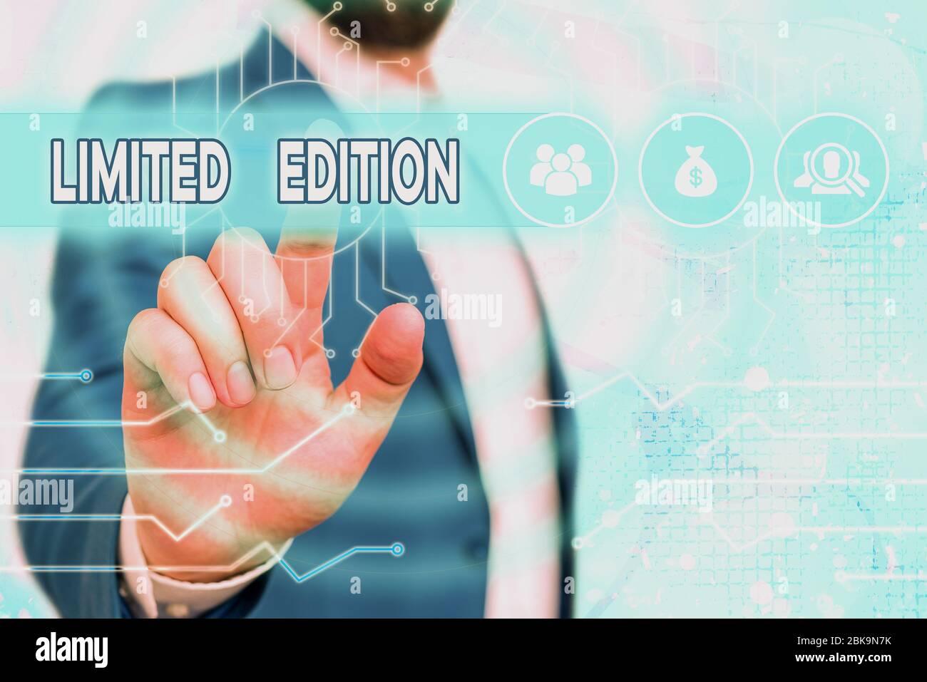 Text sign showing Limited Edition. Business photo showcasing Work of ...