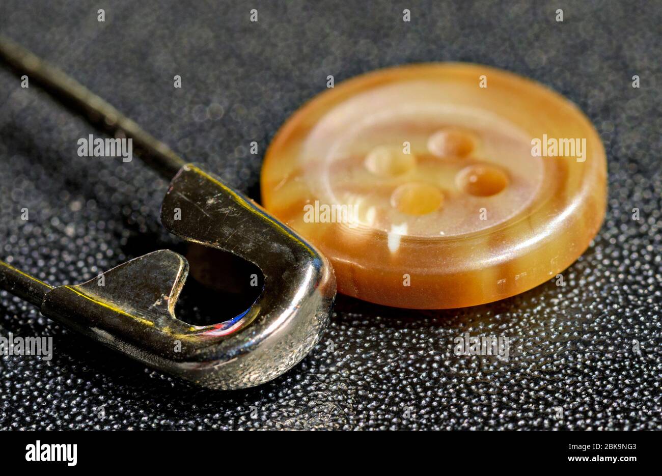 Safety pin button hi-res stock photography and images - Alamy