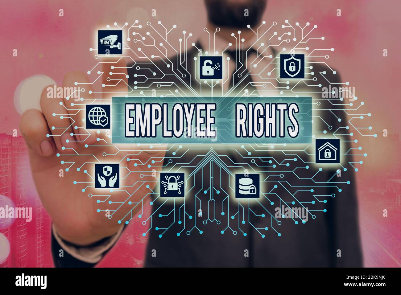 Writing note showing Employee Rights. Business concept for All ...