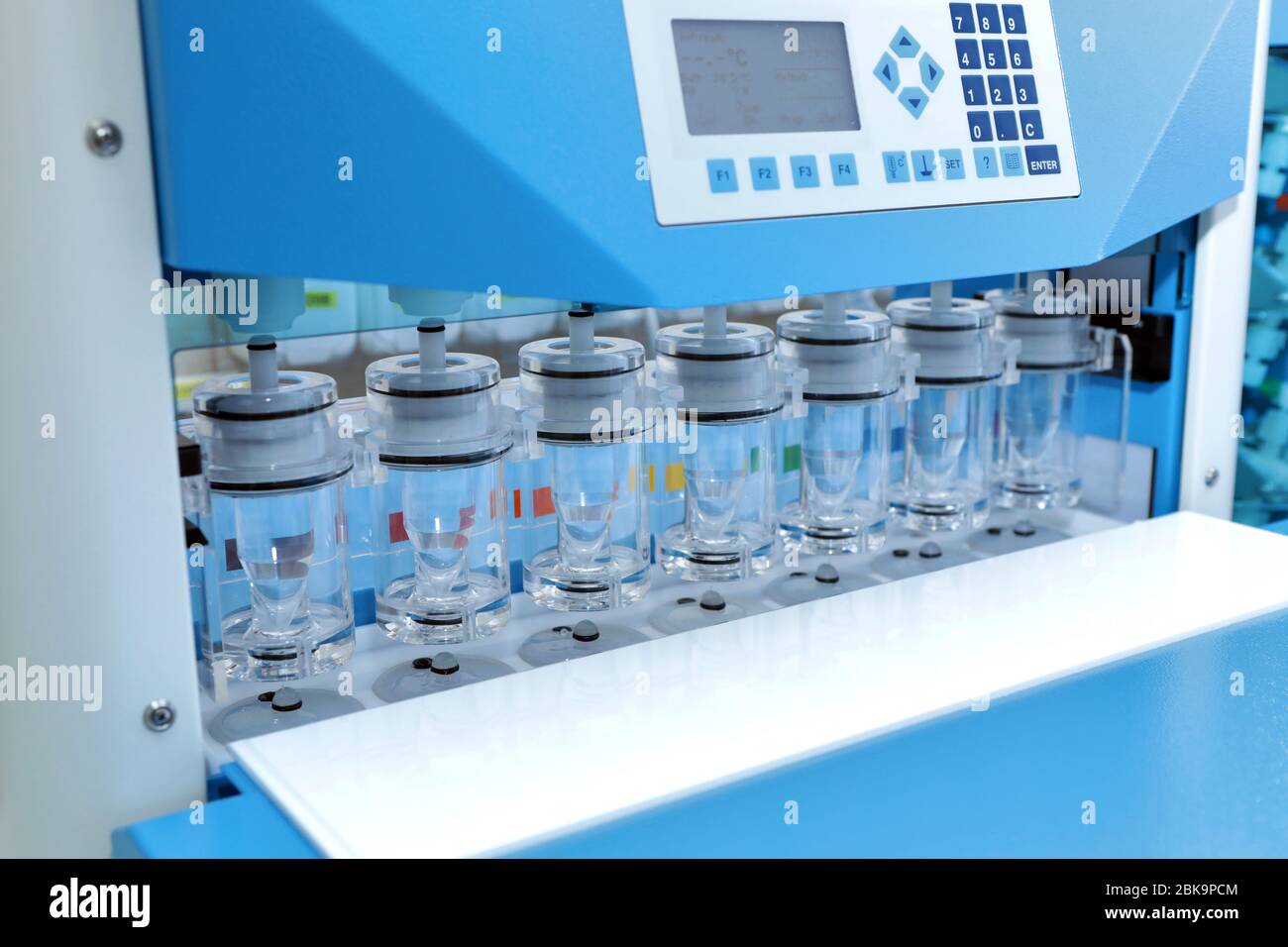 Obtaining precise results of analyzes of difficult soluble drugs. The ...
