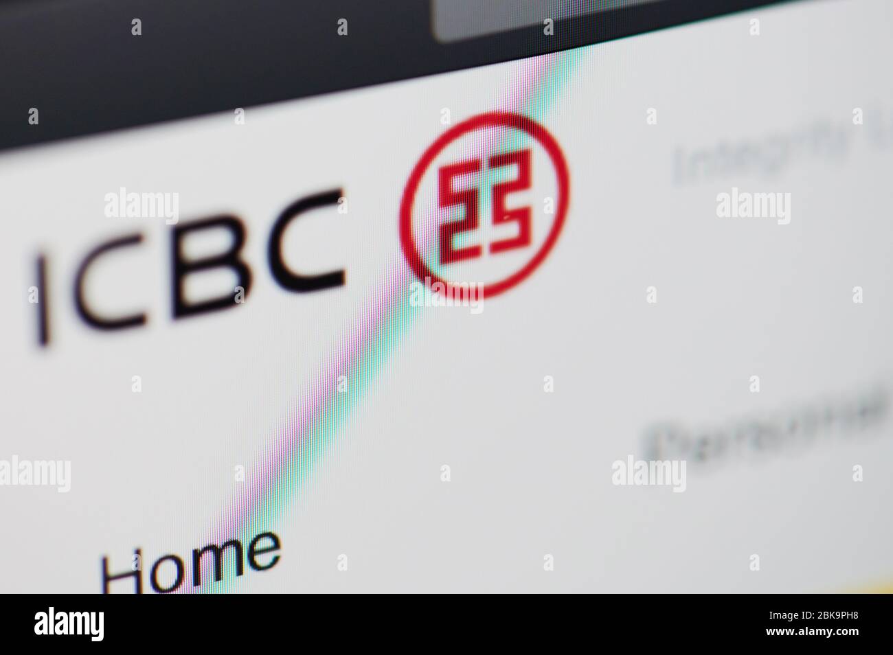 Icbc screen hi-res stock photography and images - Alamy