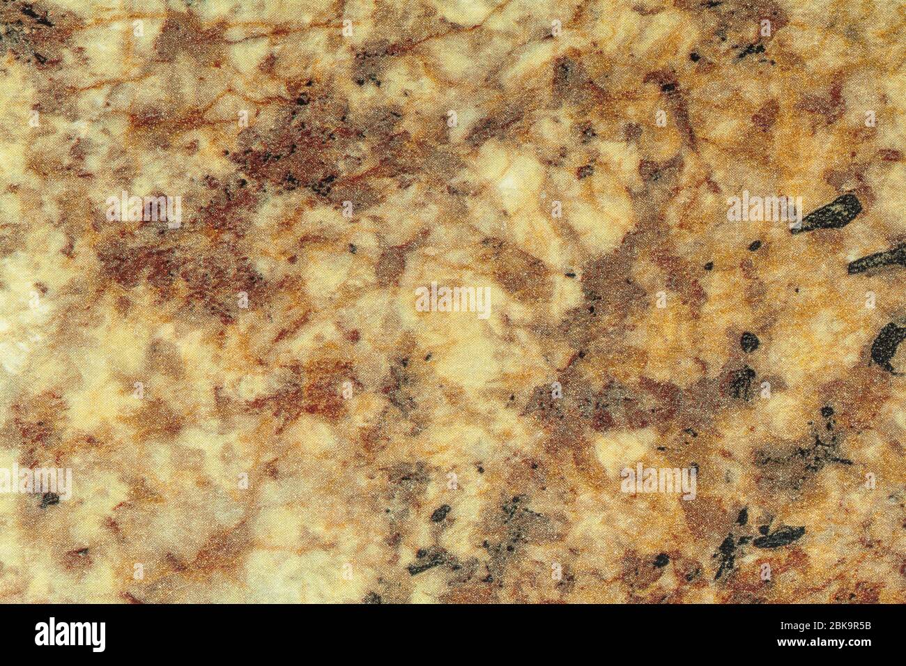 Texture of light brown and yellow marble with pattern, macro background ...