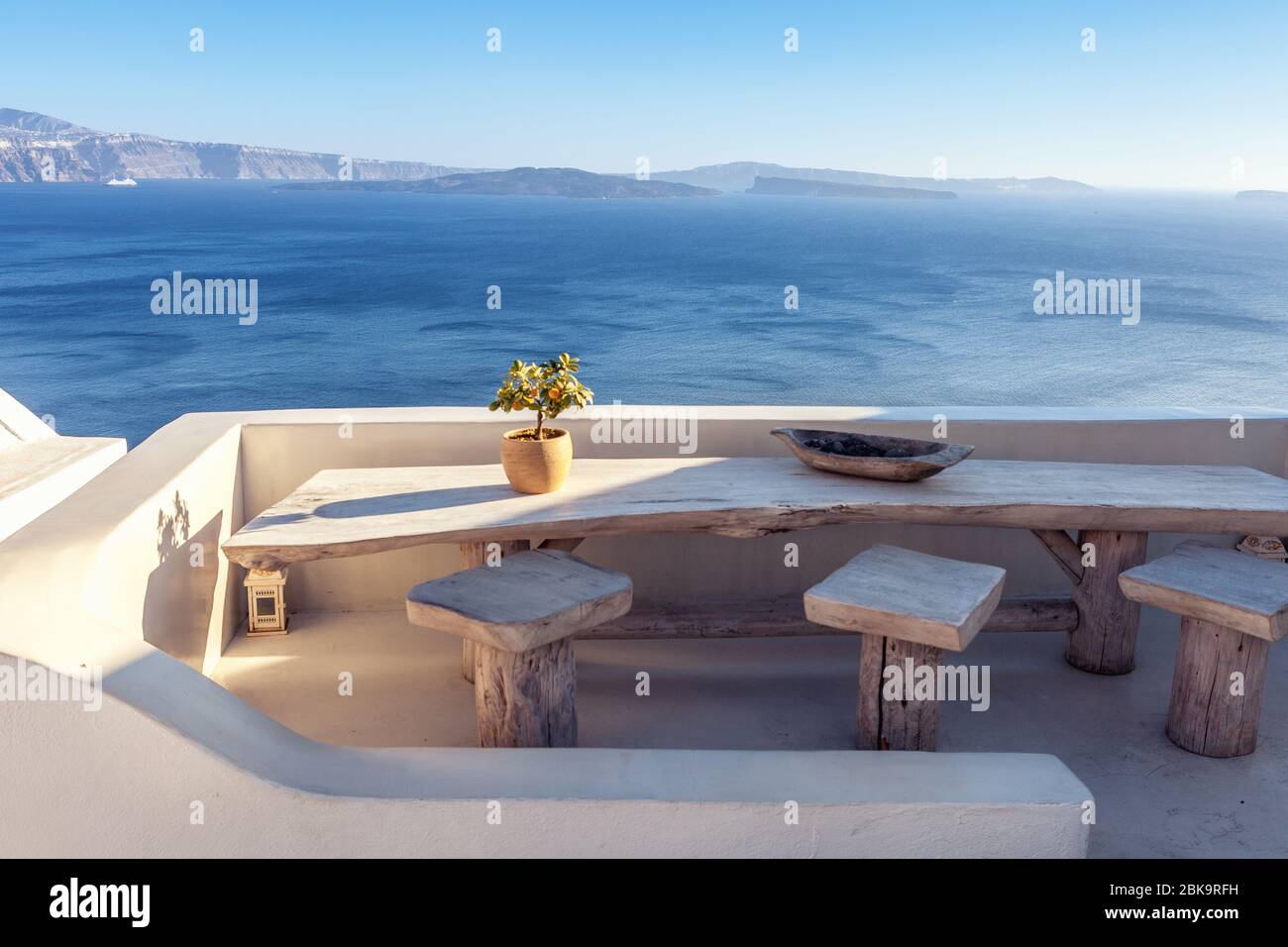 Luxury greek villa interior hi-res stock photography and images - Alamy