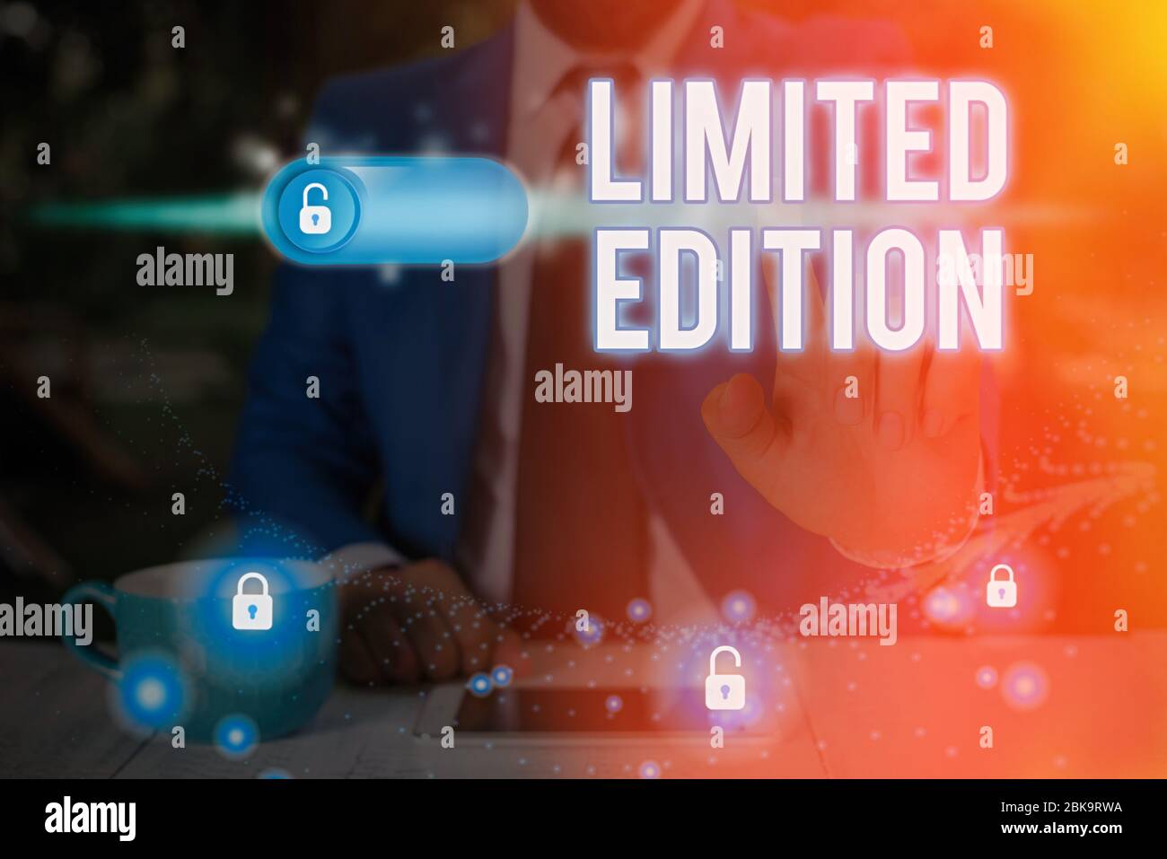 Writing note showing Limited Edition. Business concept for Work of ...