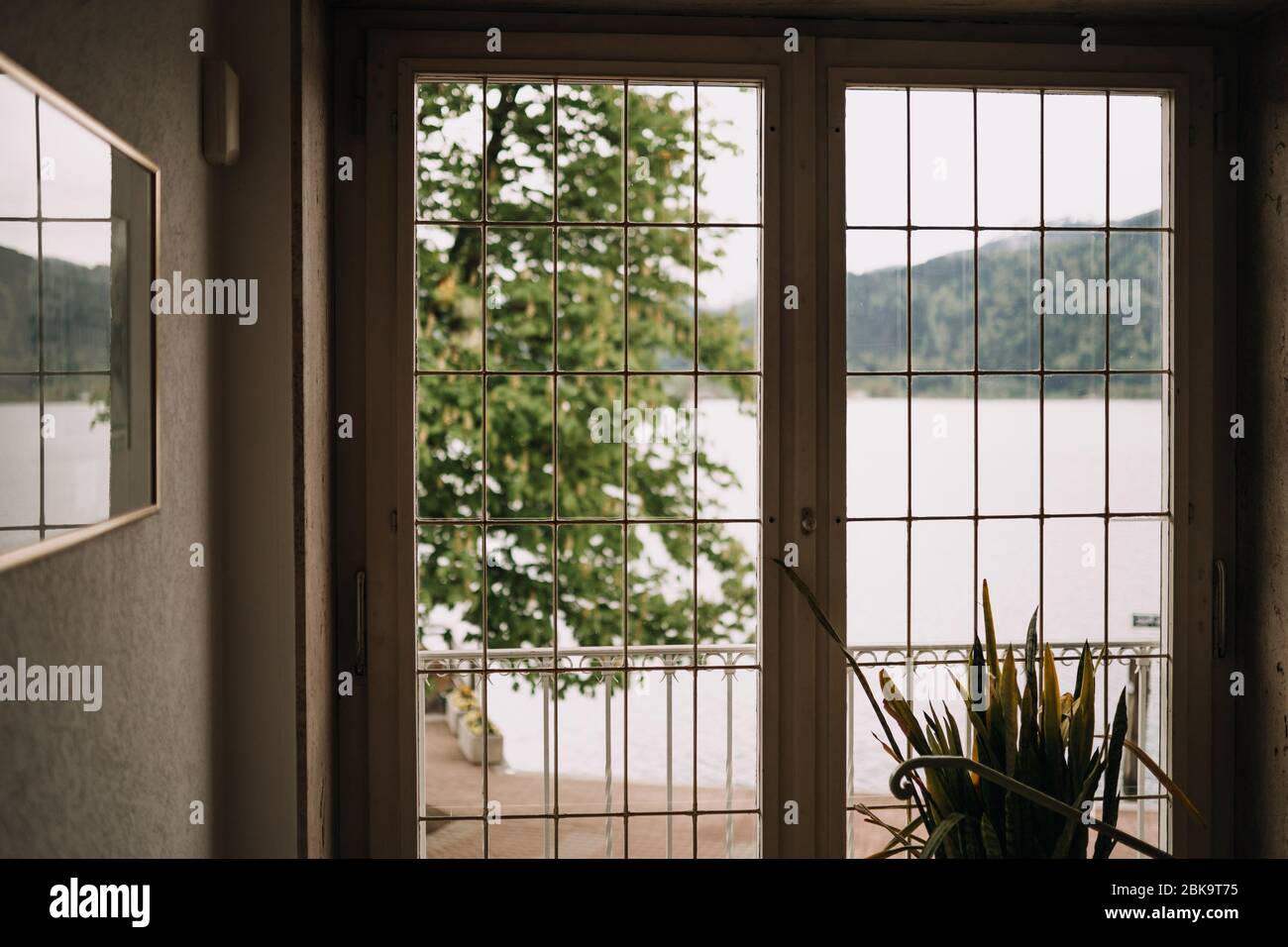 photo of a window view from the inside Stock Photo - Alamy