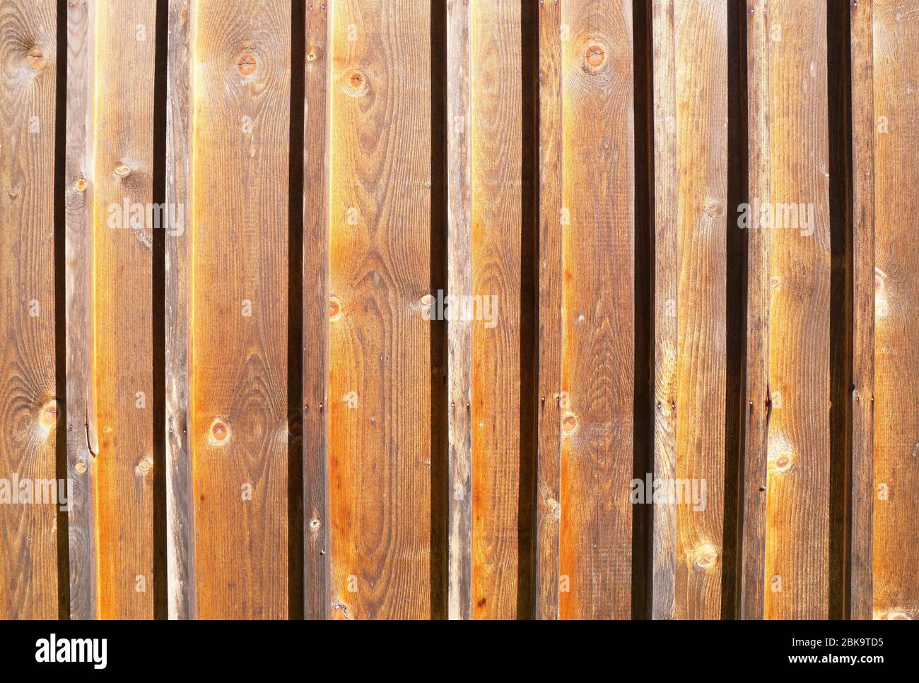 Decorative panel from wooden boards on a house wall Stock Photo - Alamy