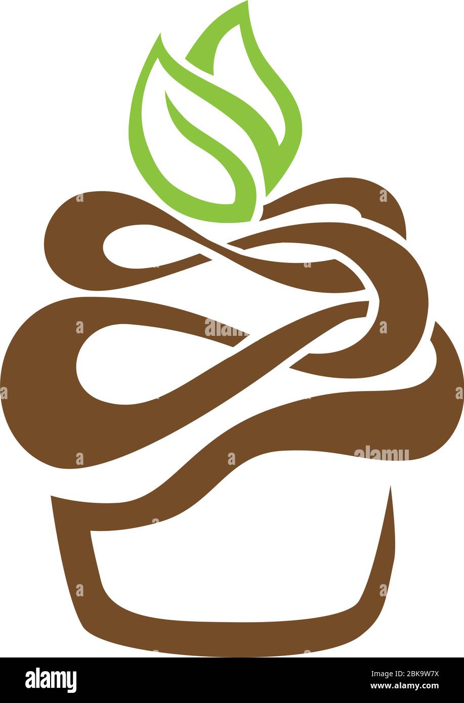 Cream green leaves Cut Out Stock Images & Pictures - Alamy