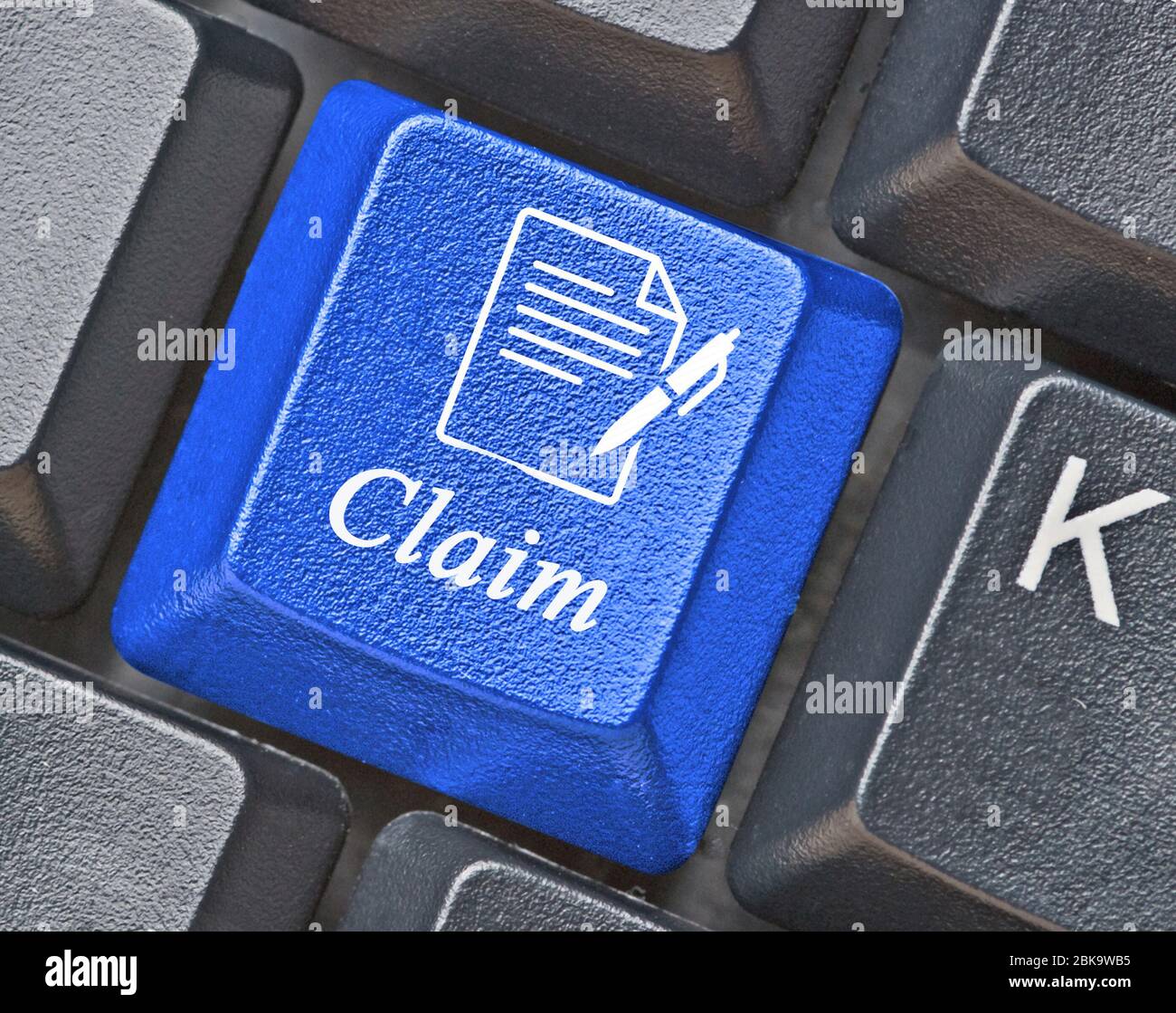 Keyboard key claims hi-res stock photography and images - Alamy