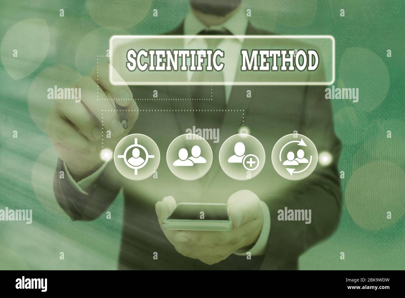 Text sign showing Scientific Method. Business photo showcasing ...