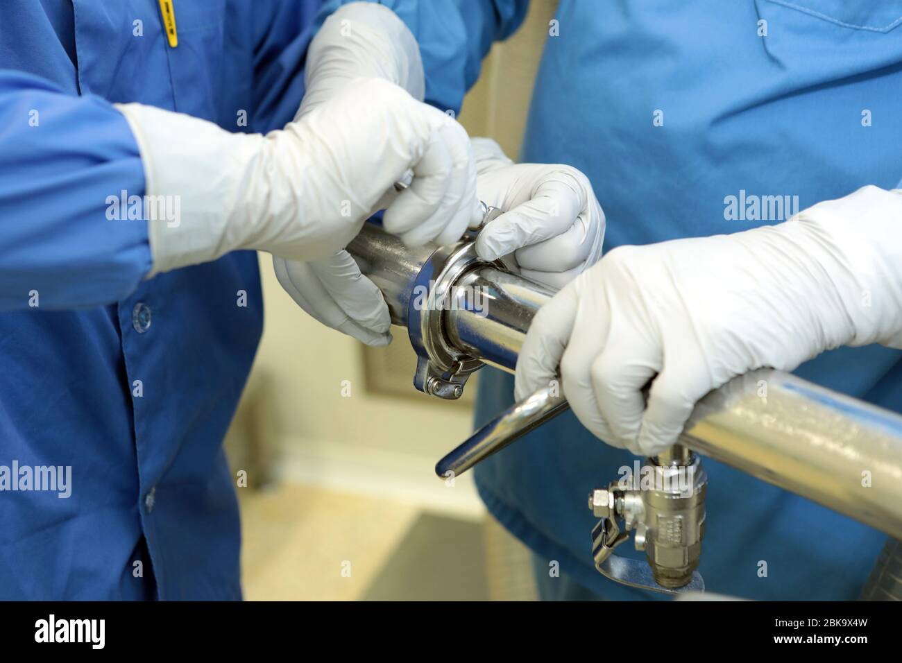 Repair and adjustment of medical equipment. Validation of the machine ...