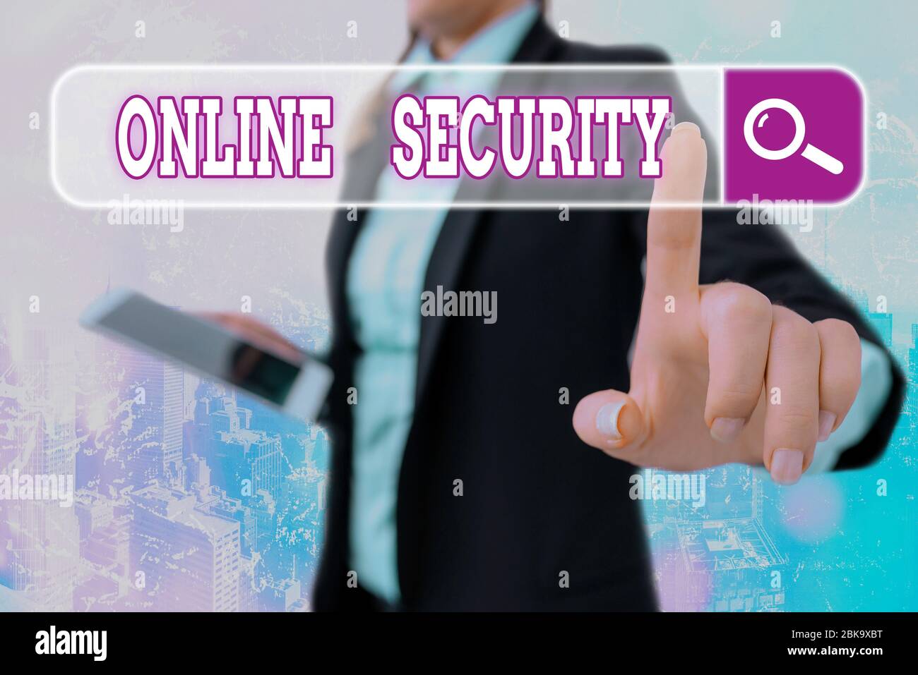 Writing Note Showing Online Security Business Concept For Rules To