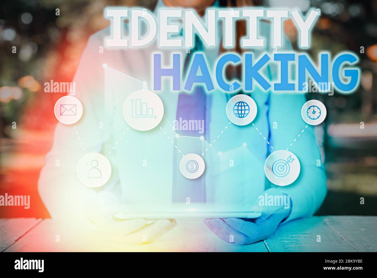 Conceptual hand writing showing Identity Hacking. Concept meaning ...