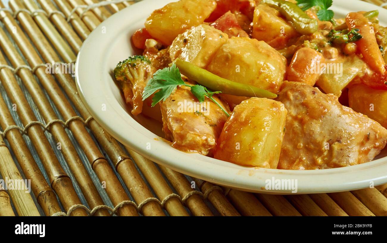 Chicken Tabse Mamr, Kurdish Food close up Stock Photo - Alamy