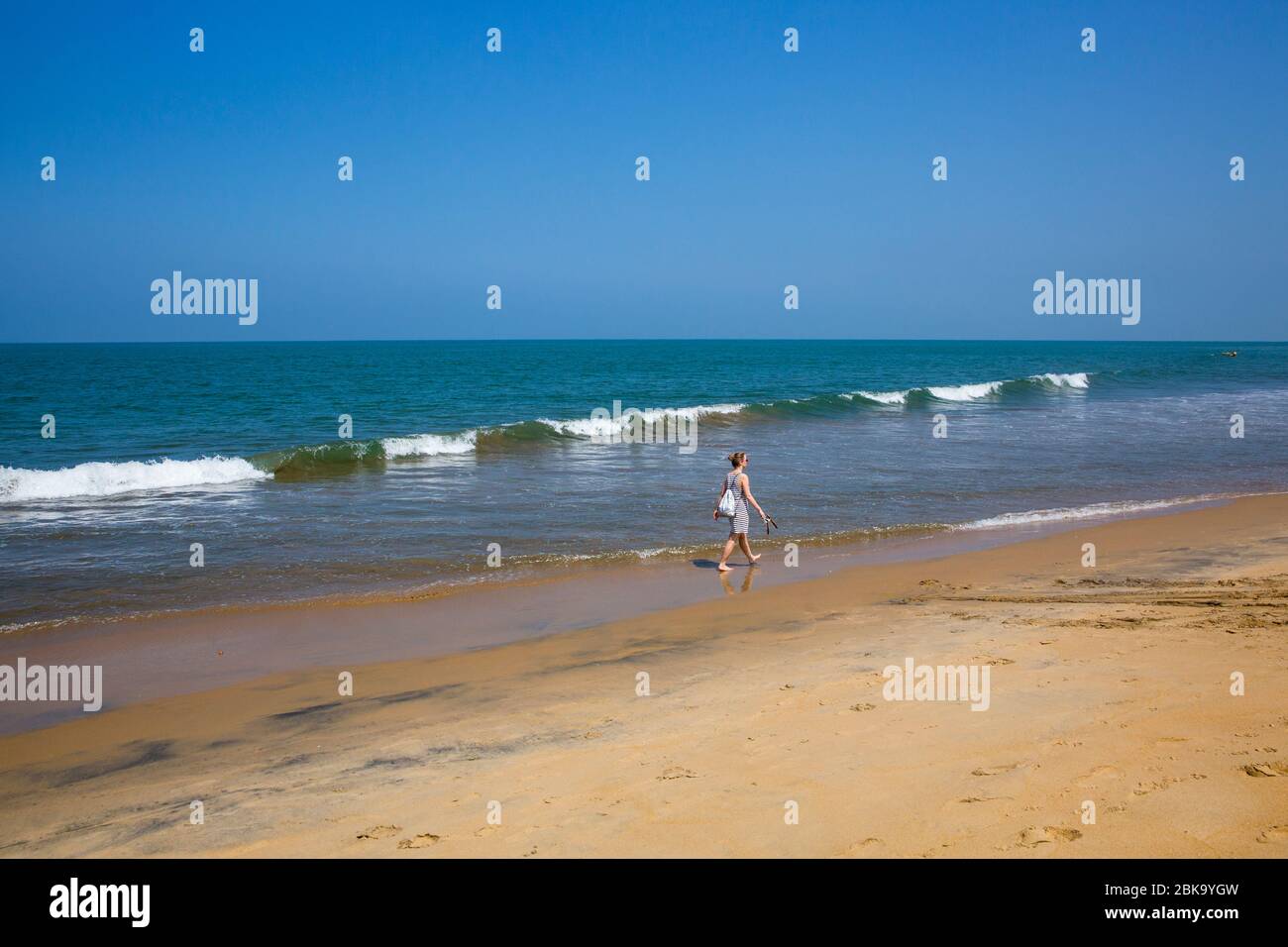 Sea beach at Negombo, Sri Lanka Stock Photo - Alamy