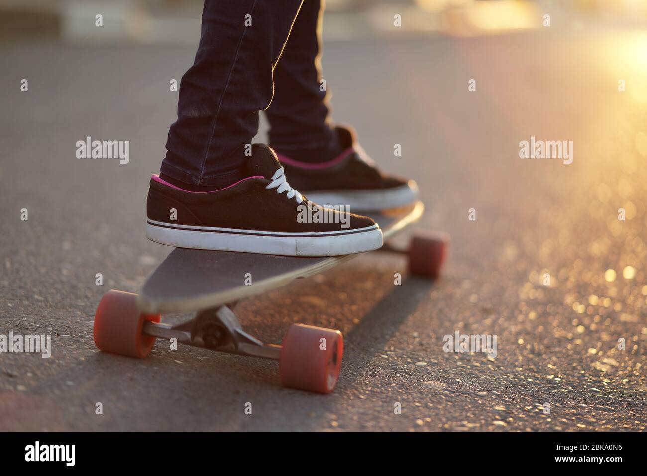 Longboarding Photography Sunset