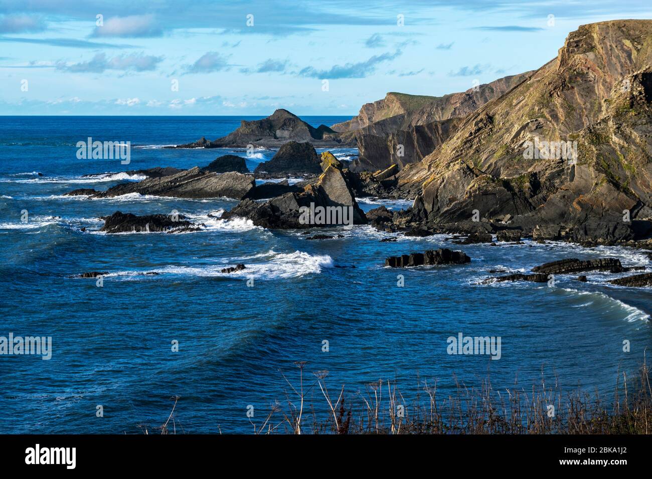 Hartland quay hotel devon hi-res stock photography and images - Alamy