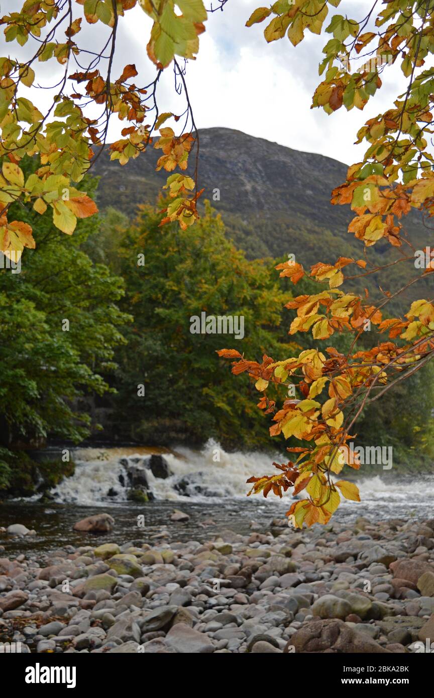 Flowing into loch leven hi-res stock photography and images - Alamy