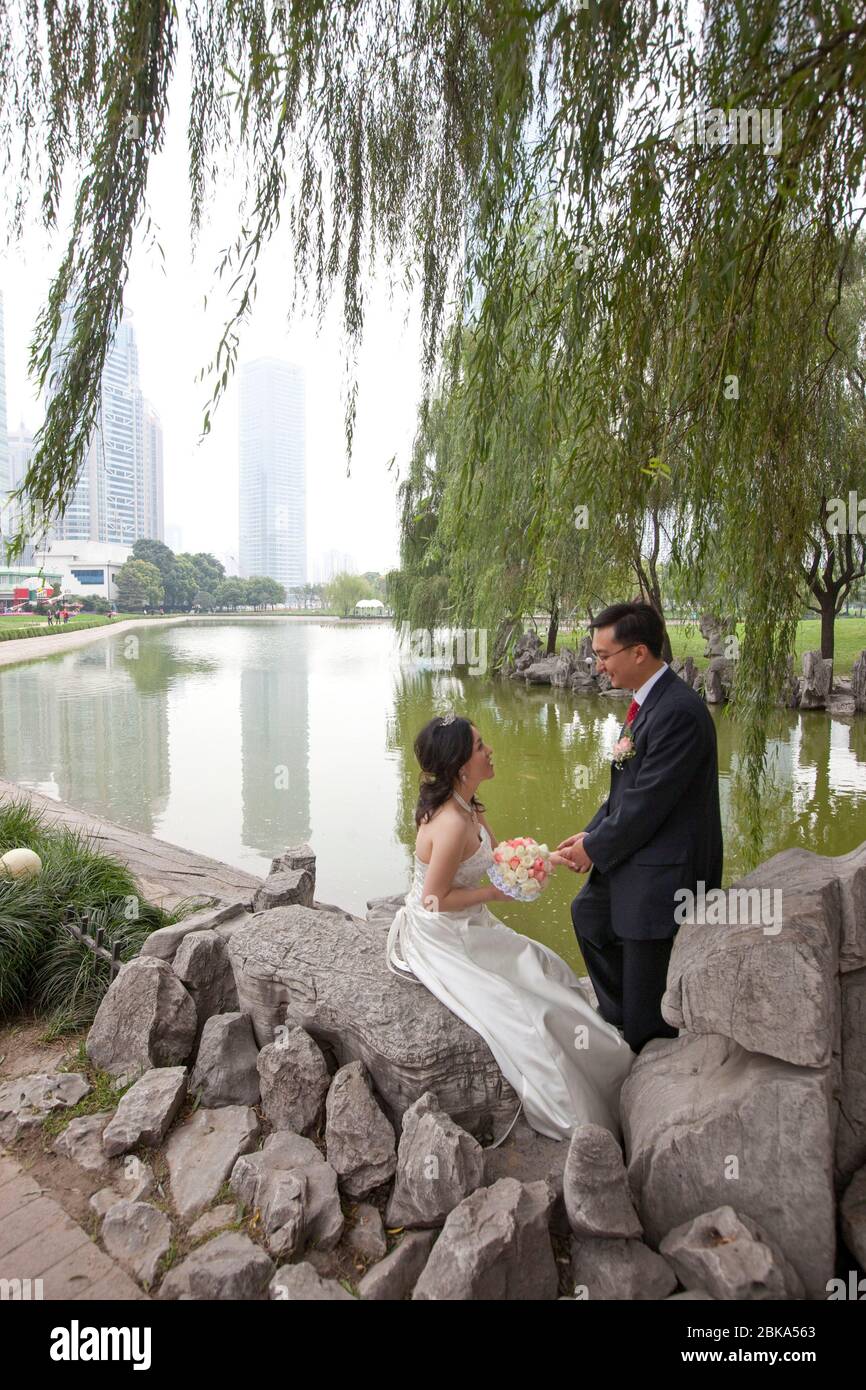 WEDDING IN CHINA, SHANGHAI Stock Photo - Alamy