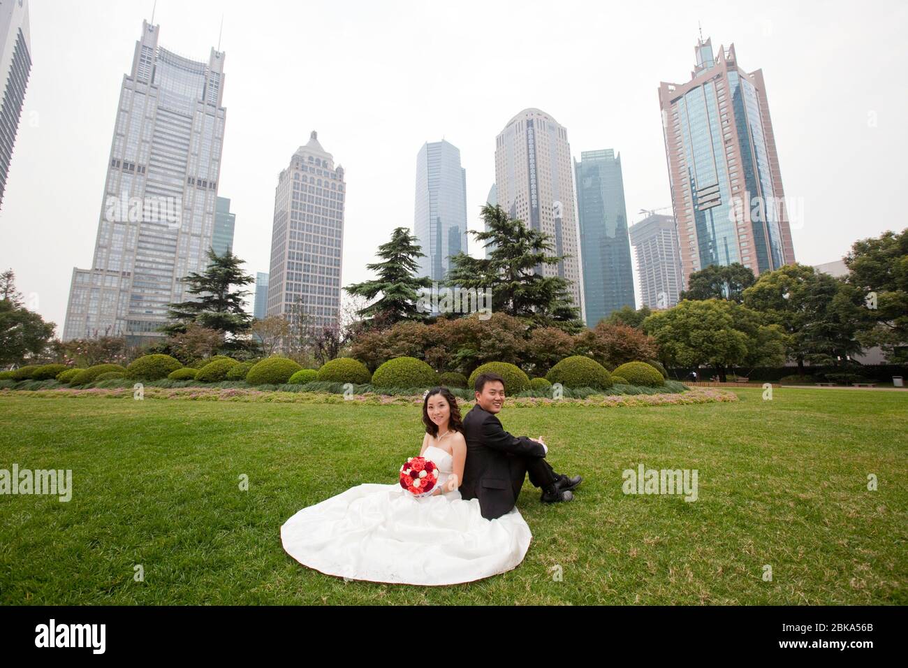 WEDDING IN CHINA, SHANGHAI Stock Photo - Alamy