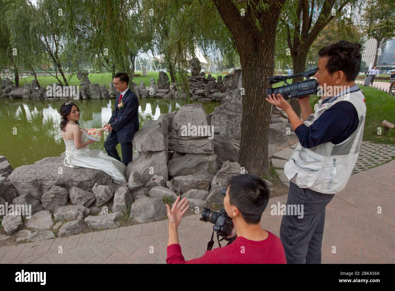 WEDDING IN CHINA, SHANGHAI Stock Photo - Alamy