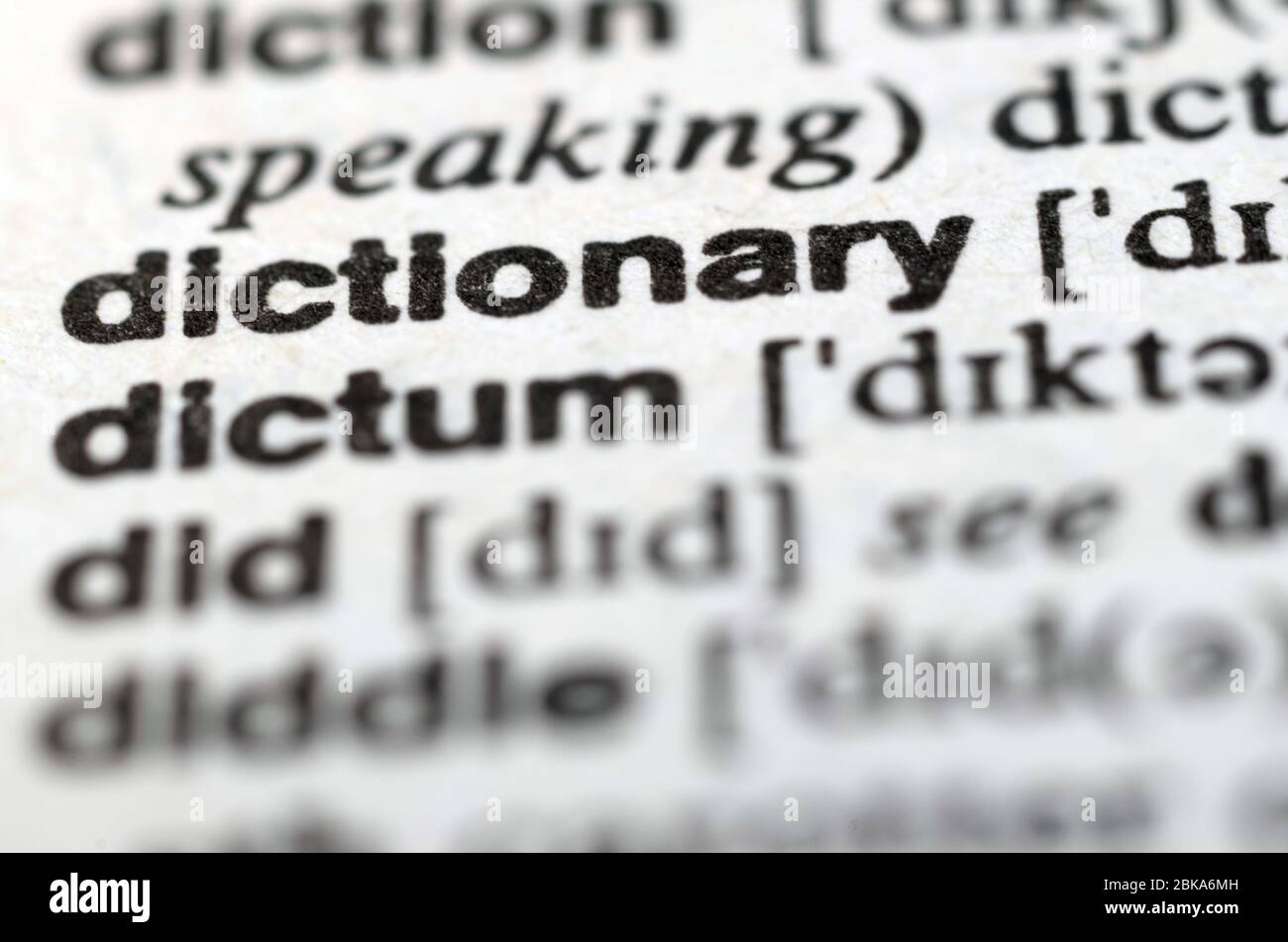 Dictionary of the english language hi-res stock photography and images ...