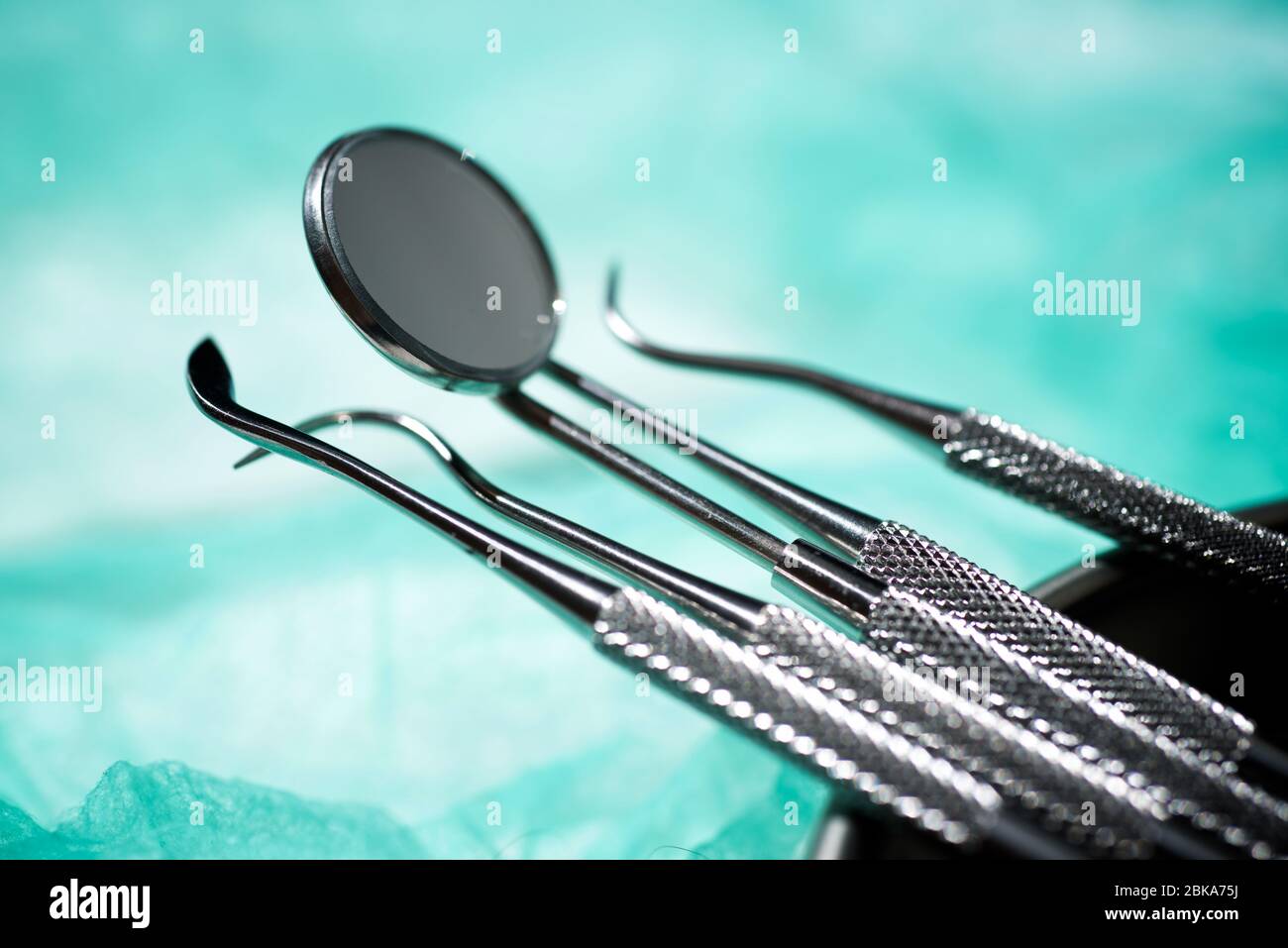 Instruments used by the dentist Stock Photo - Alamy
