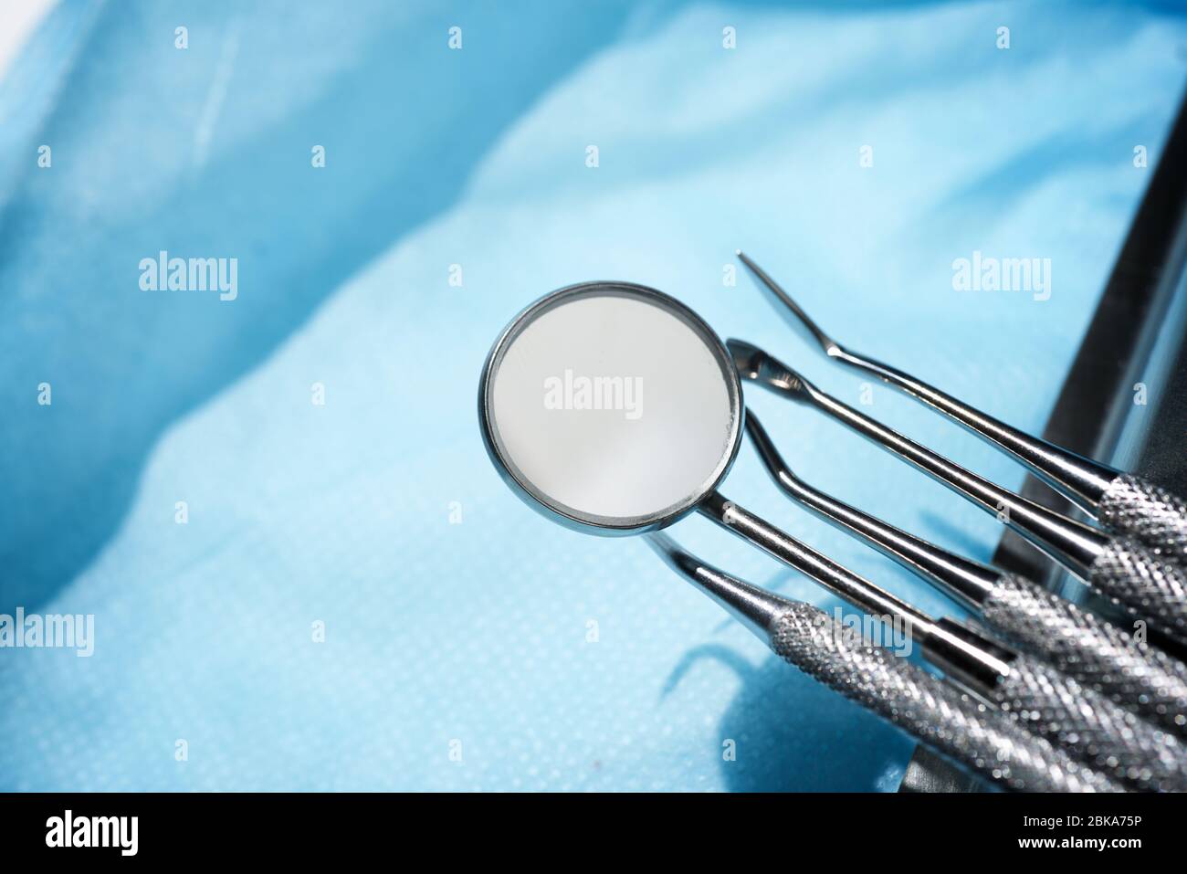 Instruments used by the dentist Stock Photo - Alamy