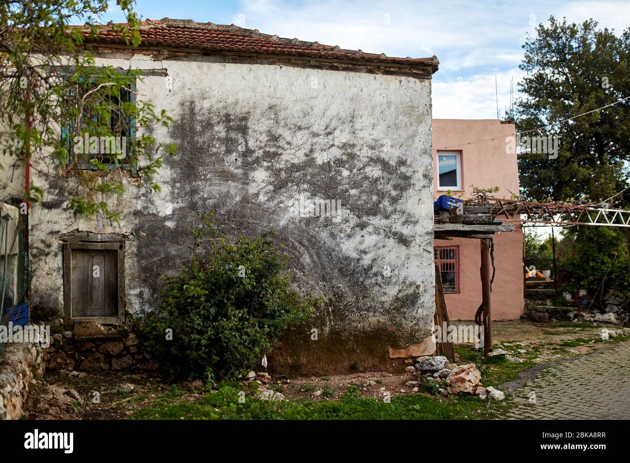 old house in the village Stock Photo - Alamy