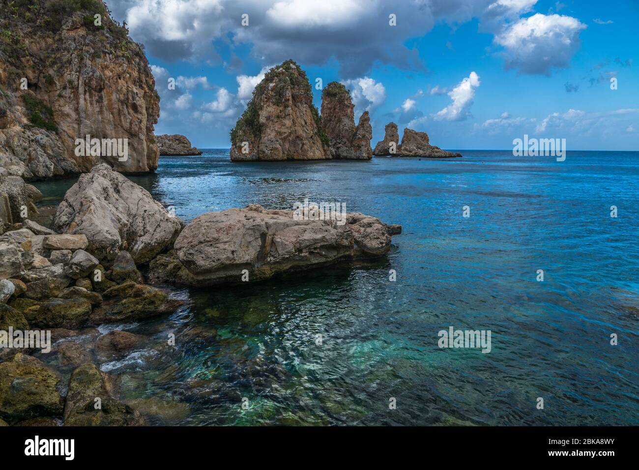 Scopello, the famous Stones of Sicily Stock Photo - Alamy