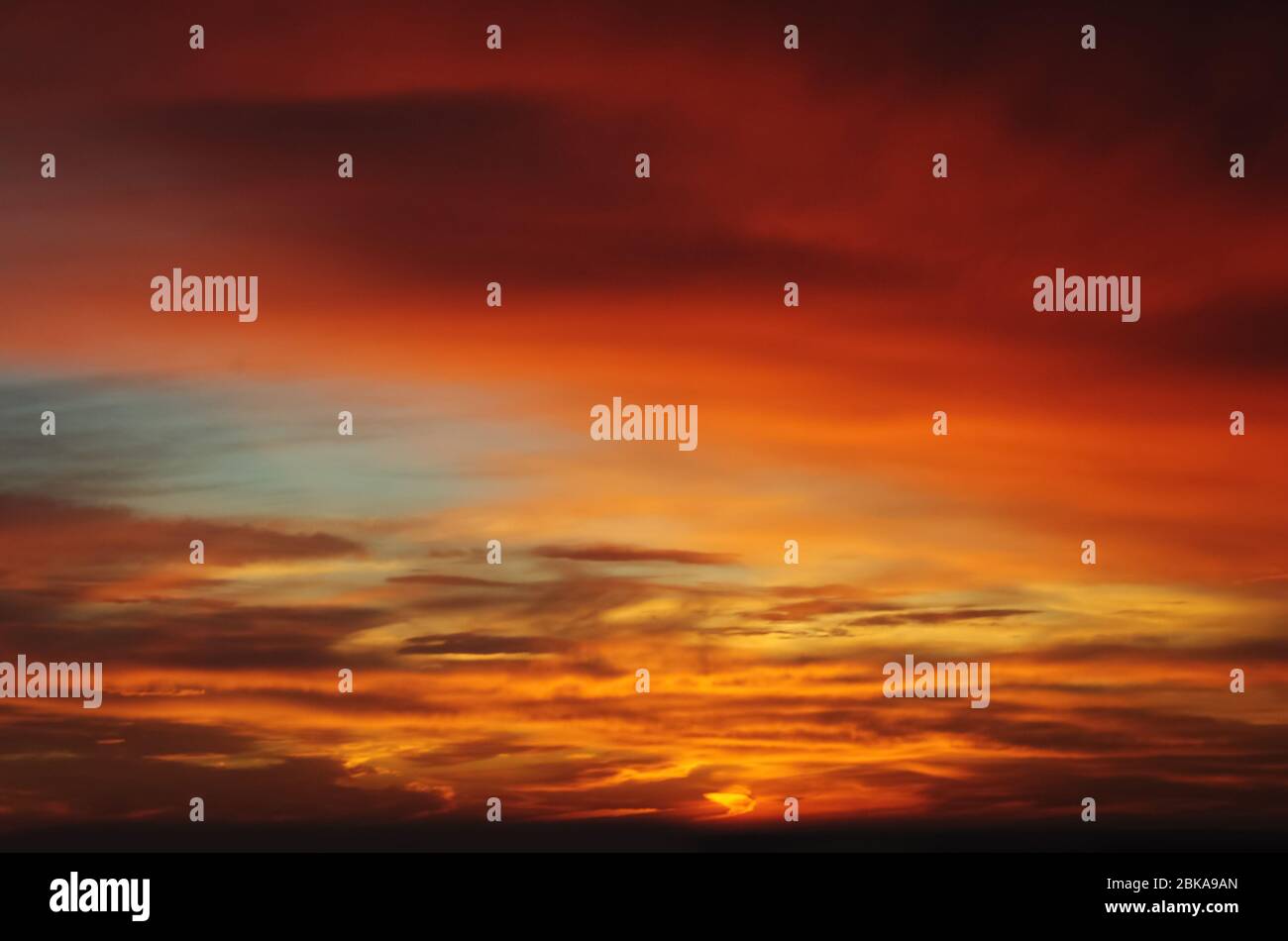 skies in different hours of day with color and clouds Stock Photo - Alamy