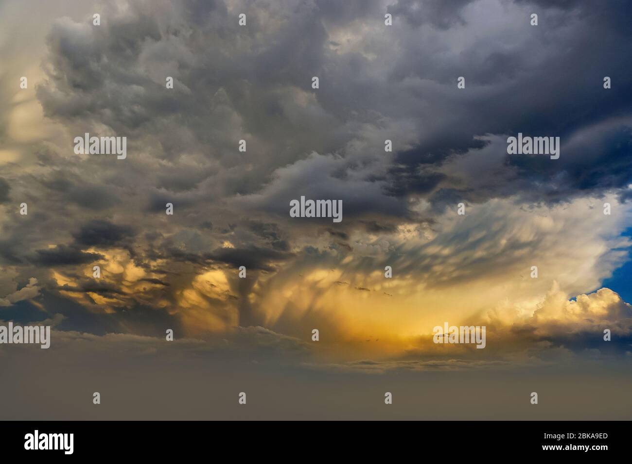 skies in different hours of day with color and clouds Stock Photo - Alamy
