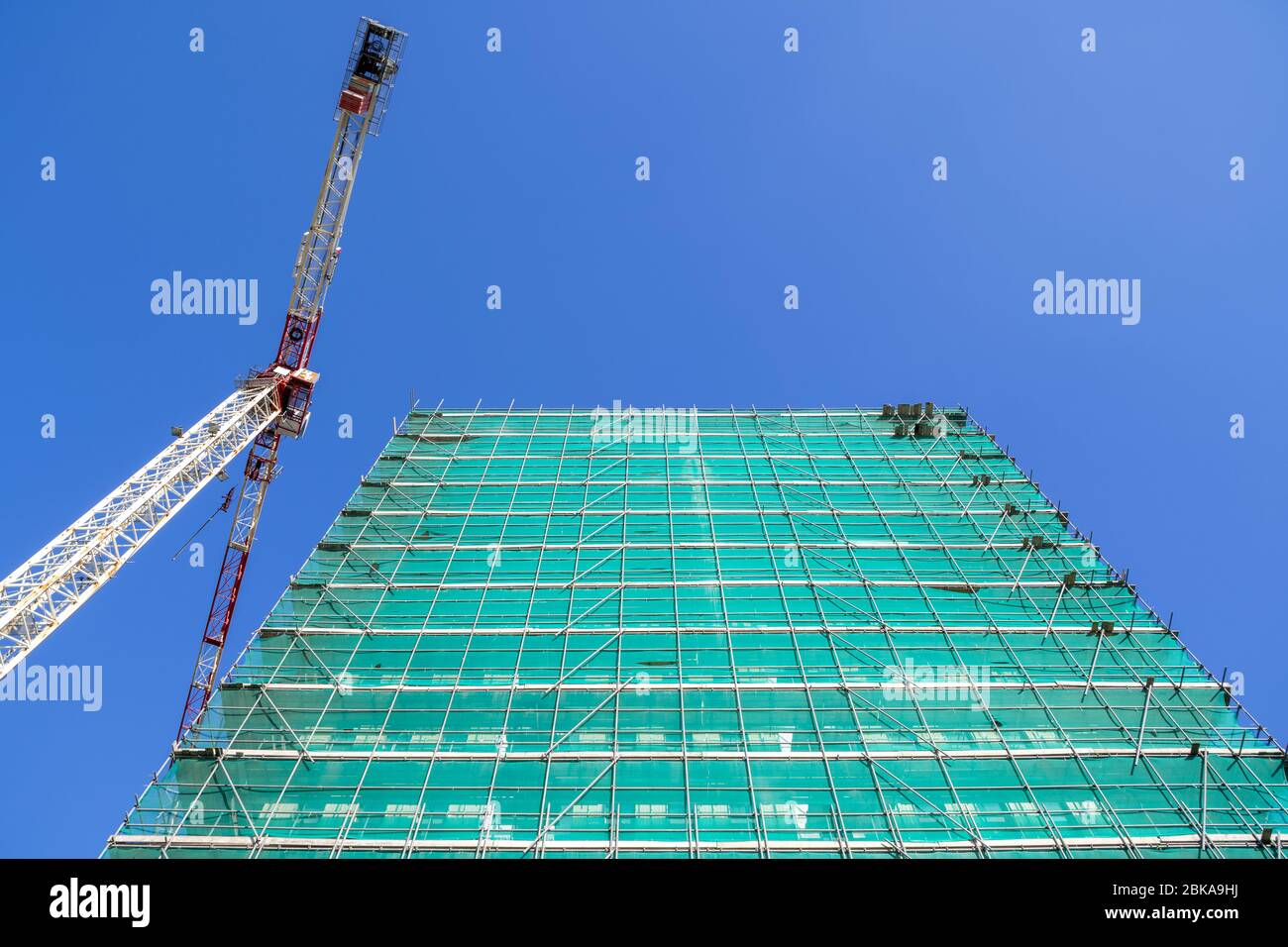 Scaffolding cover hi-res stock photography and images - Alamy