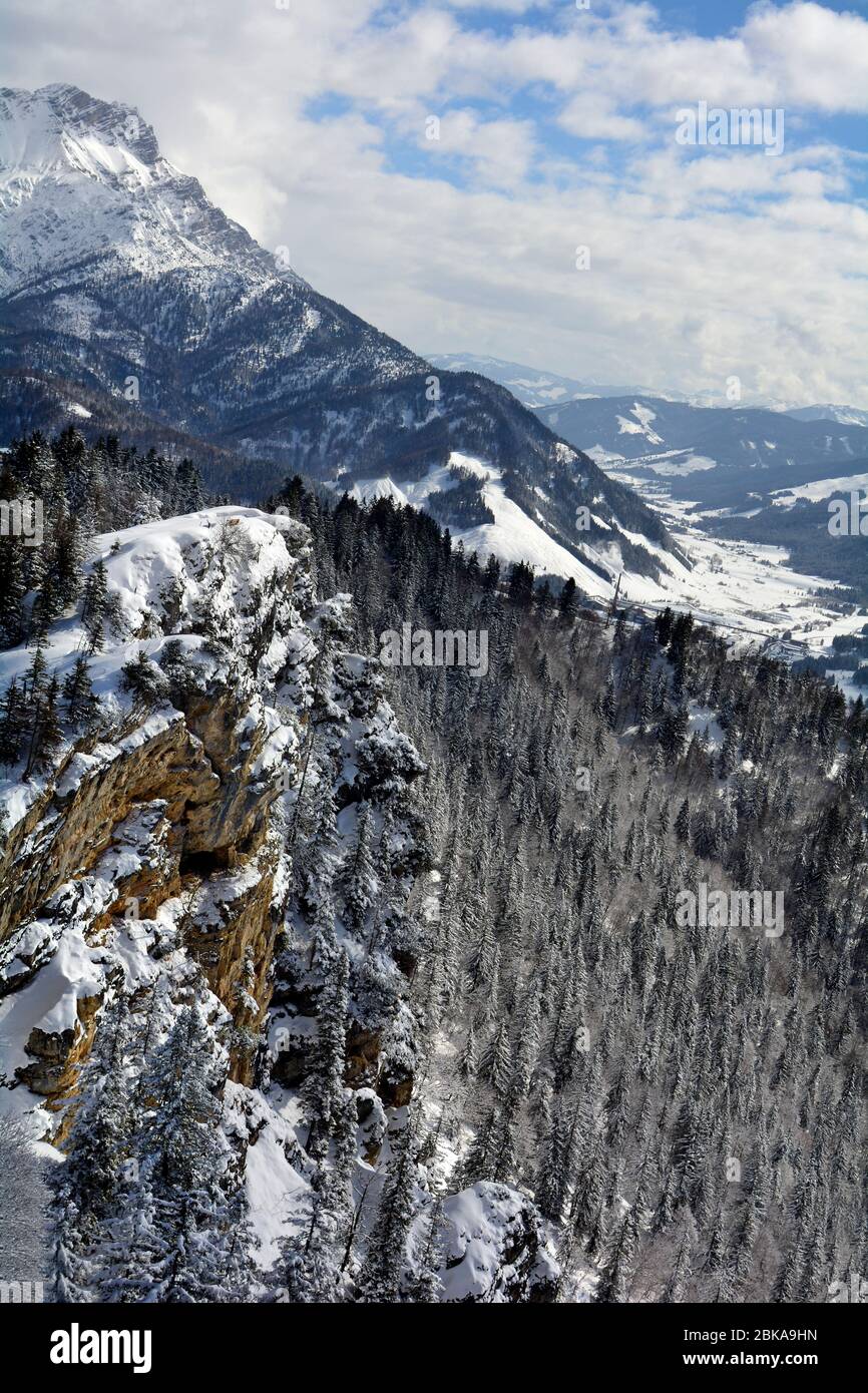 Austria, winter in Tyrol Stock Photo - Alamy