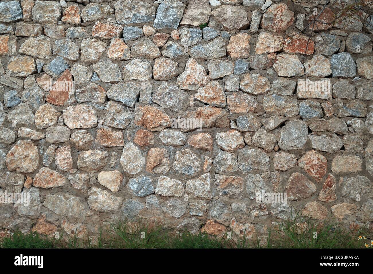 wall of a large stone, a texture of a stone wall Stock Photo - Alamy