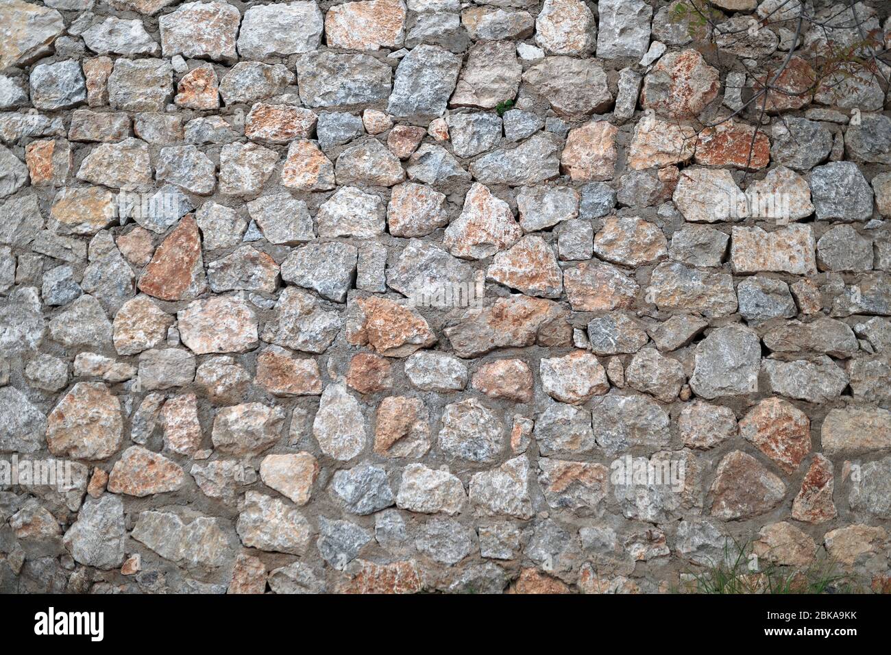 wall of a large stone, a texture of a stone wall Stock Photo - Alamy