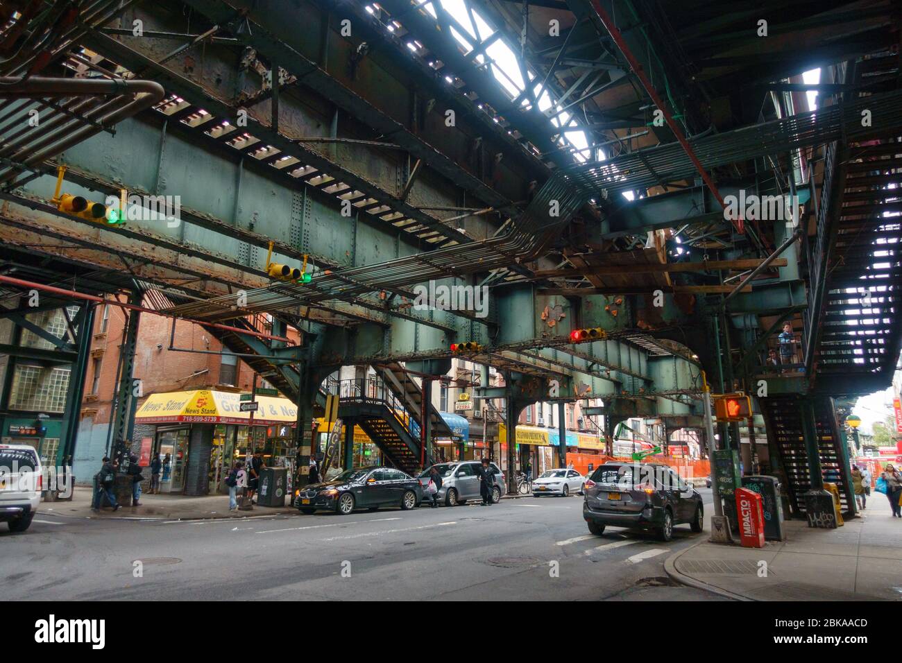Old transport subway infrastructure at Brooklyn Stock Photo - Alamy