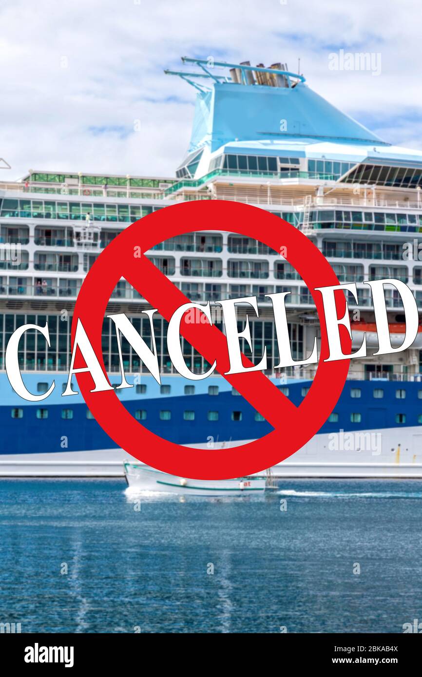 Cancel cruise hi-res stock photography and images - Alamy