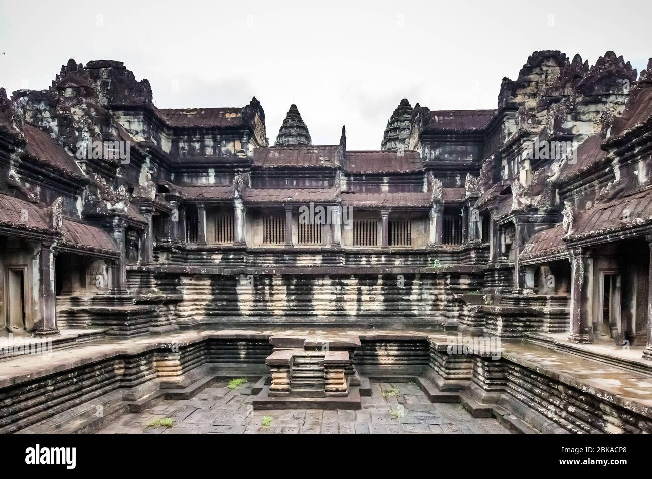 Interior of Angkor Wat, Siem Reap, Cambodia Stock Photo - Alamy