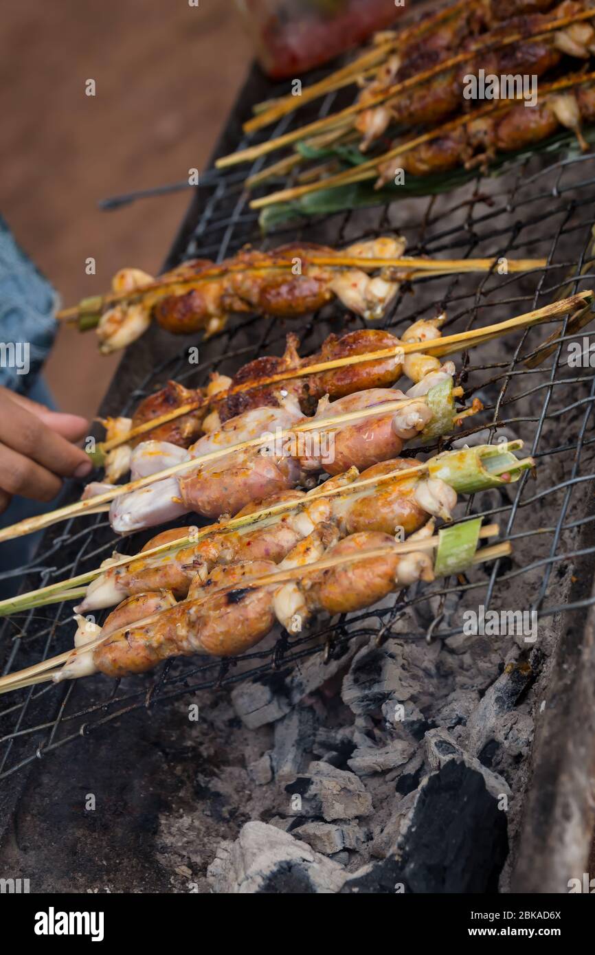 Stuffed frog at Angkor Wat, Siem Reap, Cambodia Stock Photo - Alamy